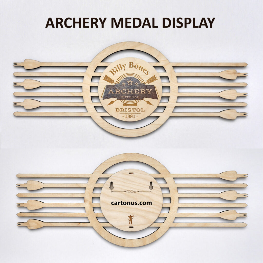 Archery Medal Display - CARTONUS